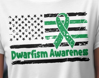 Dwarfism Awareness Svg Png, Dwarfism Flag Svg, Green Ribbon Svg Cricut ...