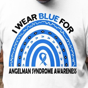Angelman Syndrome Awareness Svg Png, I Wear Blue for Svg, Blue Ribbon Svg Cricut Png Designs - Etsy
