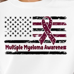 Multiple Myeloma Awareness Svg Png, Flag Multiple Myeloma Awareness Svg ...