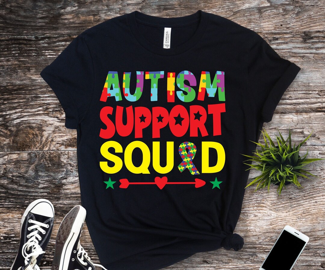 Autism Awareness PNG SVG, Autism Support Squad Png, Autism Awareness ...