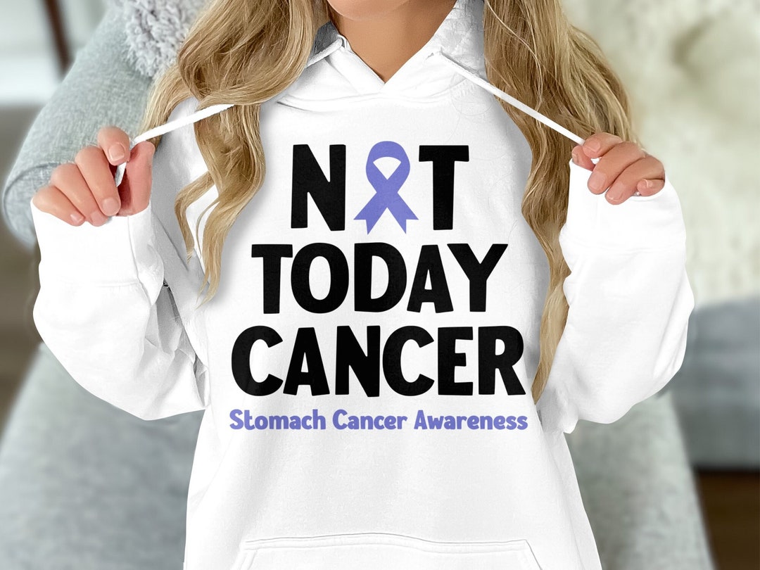 Stomach Cancer Awareness Svg Png, Not Today Cancer Svg, Periwinkle ...