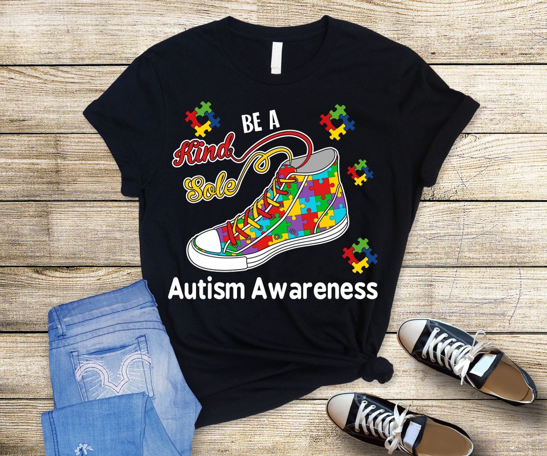 Autism Awareness PNG SVG, Be A Kind Sole Autism Awareness Png, Autism ...