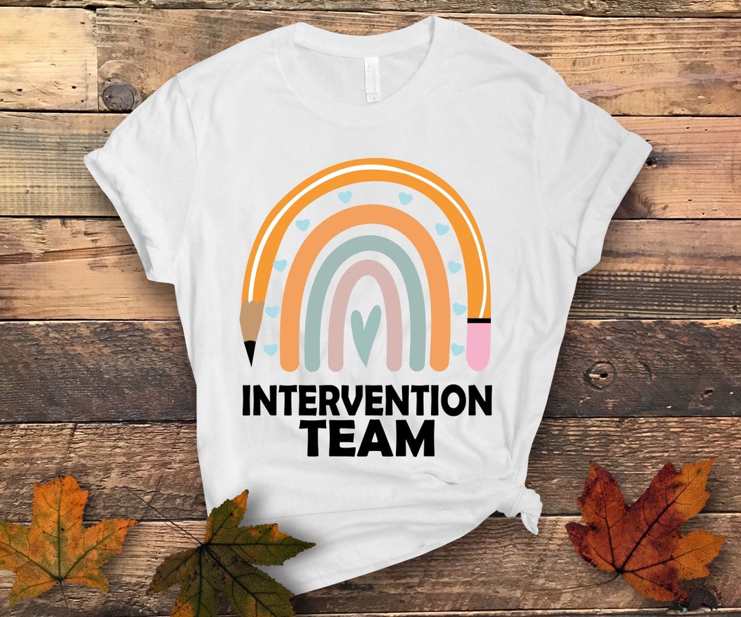 Intervention Team Leopard Rainbow SVG PNG, School Elementary ...