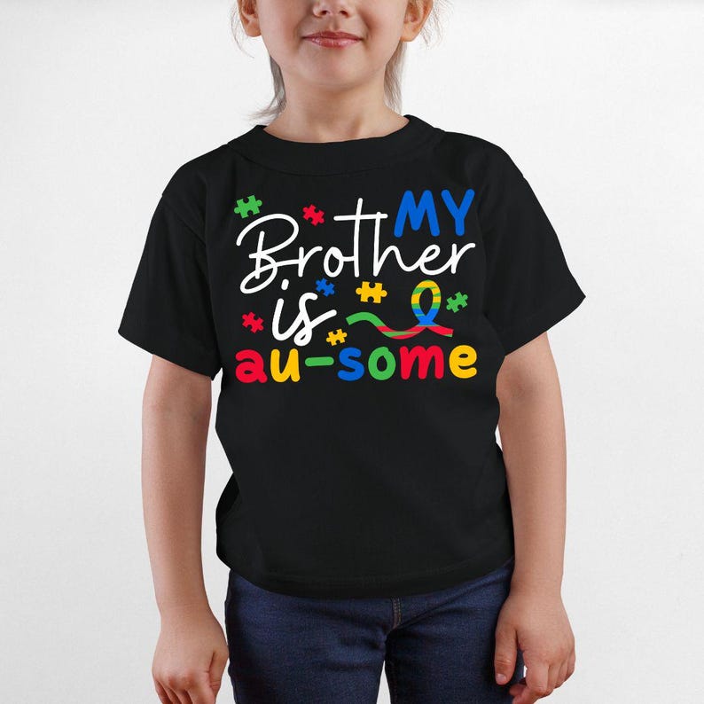 My Brother is Au-some Png, Autism Awareness Svg Png, Autism Month Svg ...