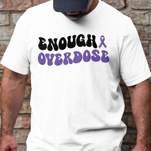 Overdose Awareness Svg Png, Enough Overdose SVG, PNG, Addiction ...