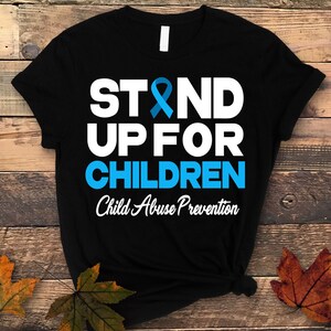 Child Abuse Awareness Svg Png, Stand up for Children Child Abuse ...