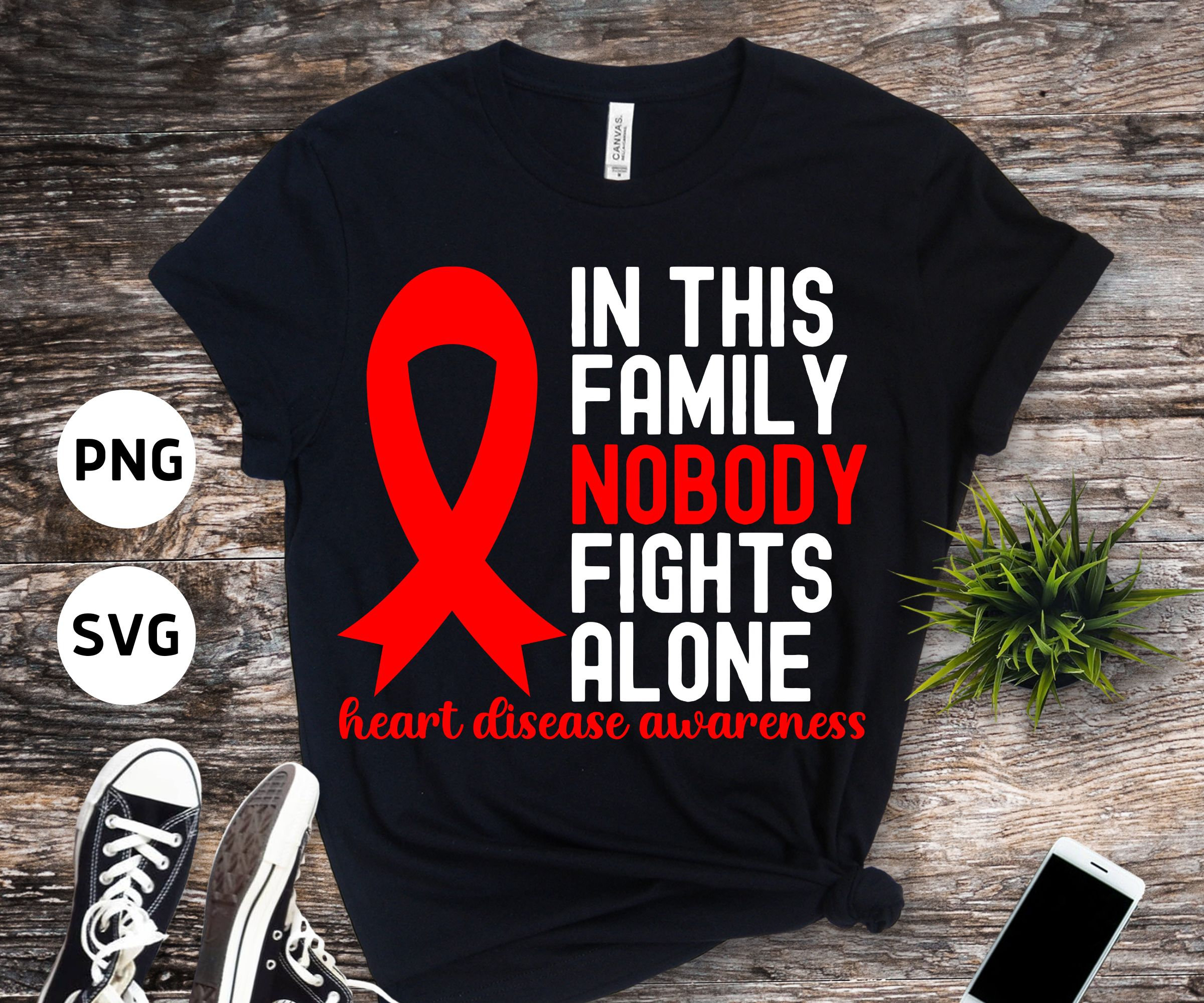 Heart Disease Awareness Svg Png Bundle Heart Health Awareness - Etsy