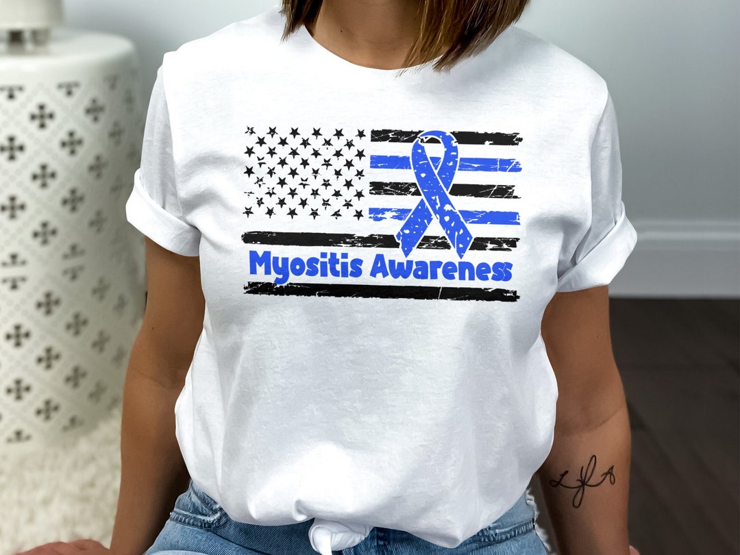 Flag Myositis Awareness Svg Png, Myositis Awareness Svg Png, Blue ...