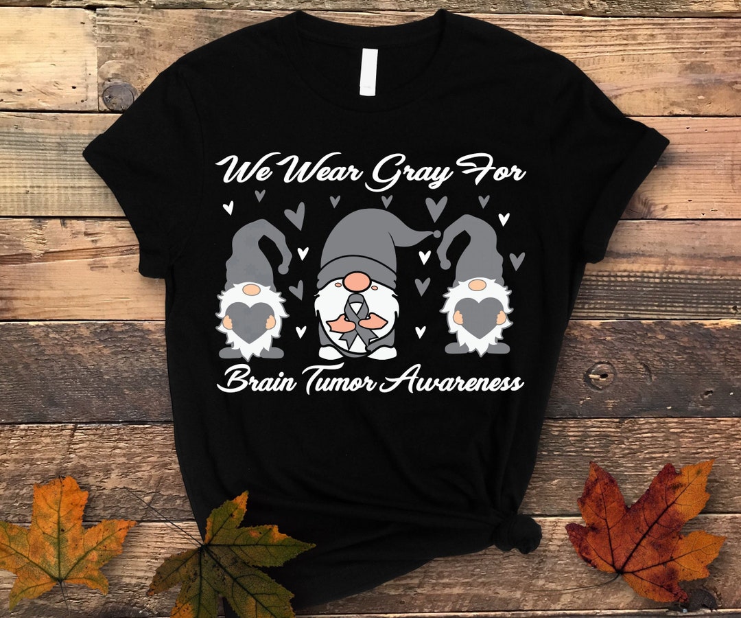 Brain Tumor Awareness Png Svg , We Wear Gray Forbrain Tumor Png , Brain ...