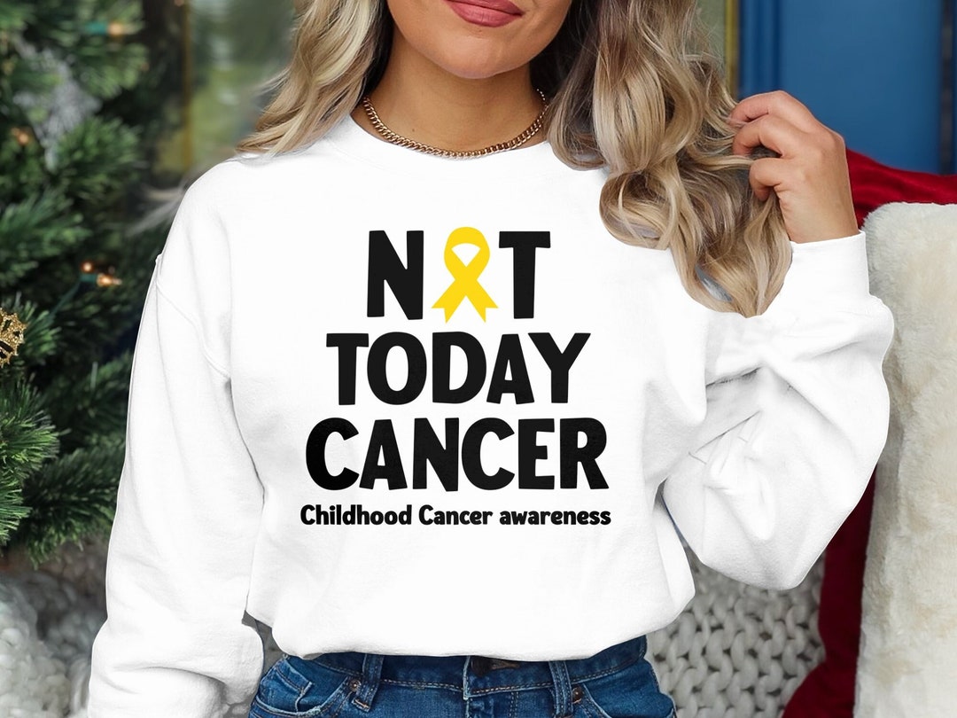 Childhood Cancer Awareness Svg Png, Not Today Cancer Svg, Pediatric ...