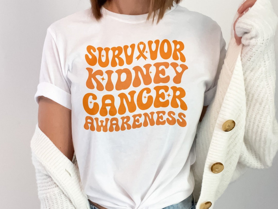 Retro Kidney Cancer Awareness Svg Png, Survivor Kidney Cancer Awareness ...