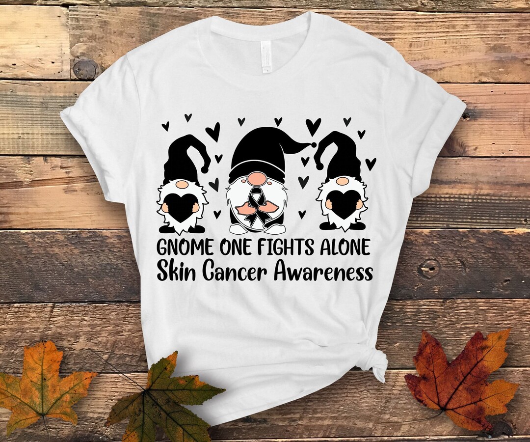 Skin Cancer Awareness SVG PNG, Melanoma Awareness Png,gnome One Fights ...