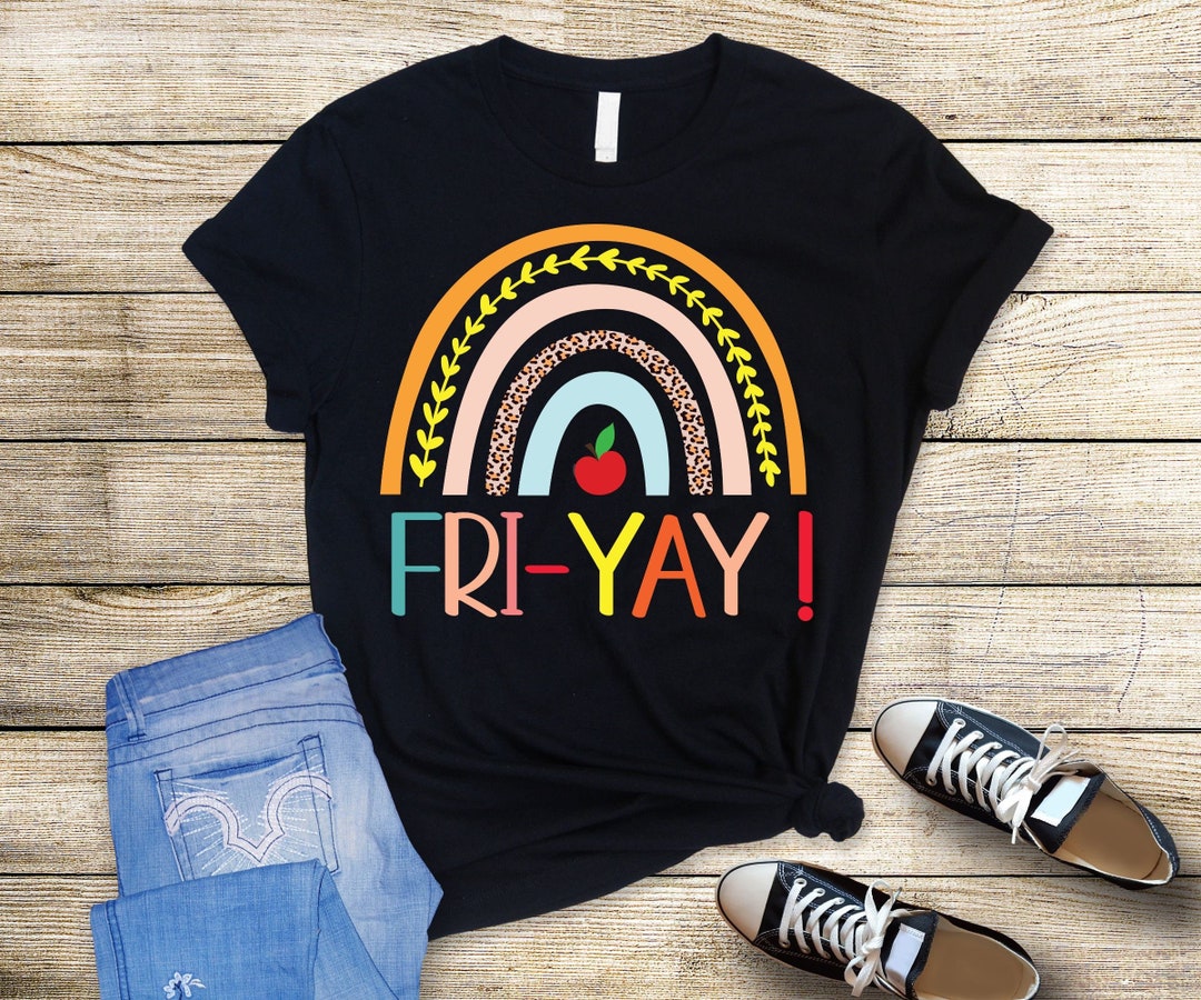 Fri-yay Teacher SVG PNG, Back to School Svg, Teacher Appreciation Svg ...