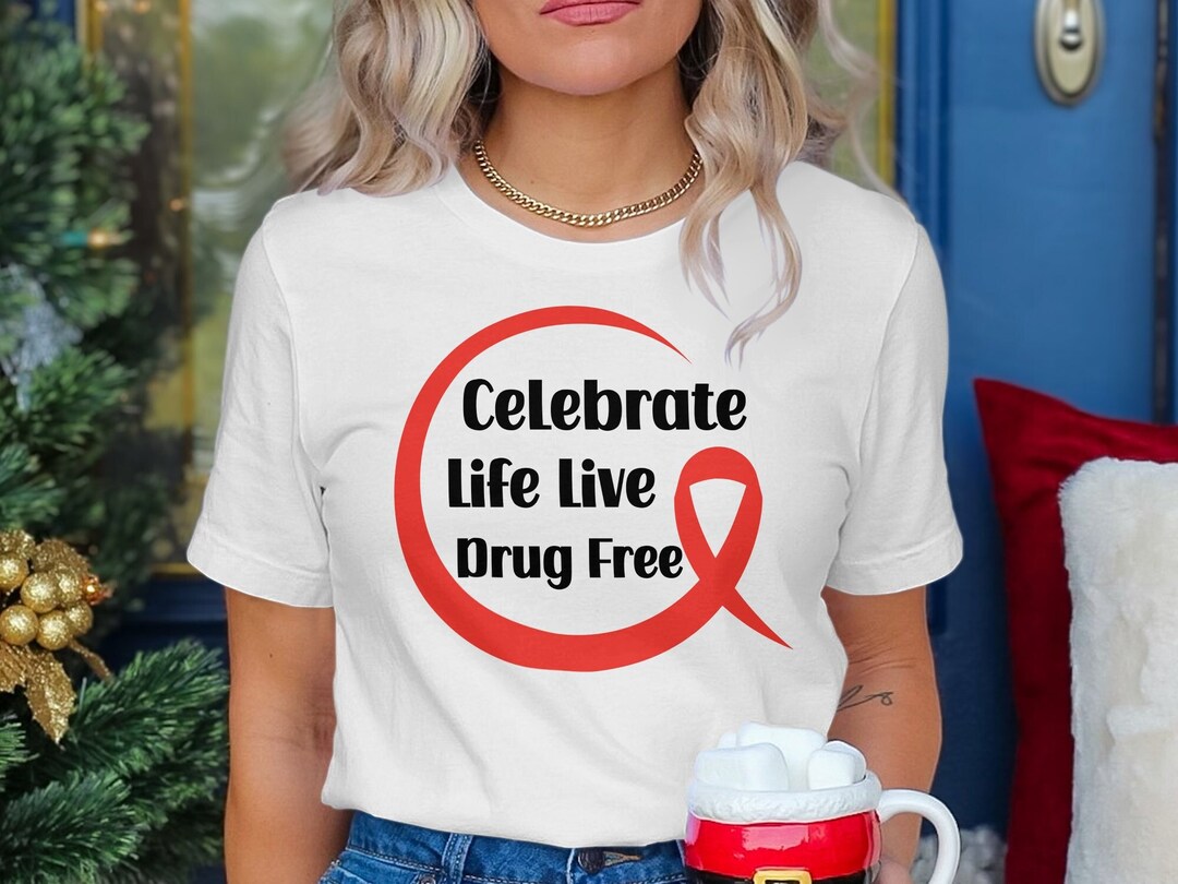 Red Ribbon Week Svg Png, Svg, Drug Free Svg, Red Ribbon Week Awareness ...