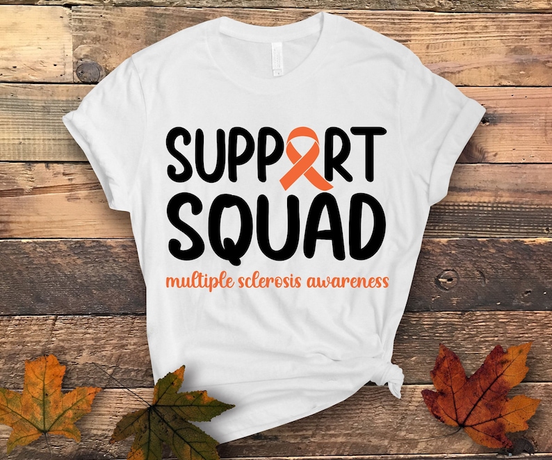 Multiple Sclerosis Awareness Png Svg Support Squad Multiple - Etsy