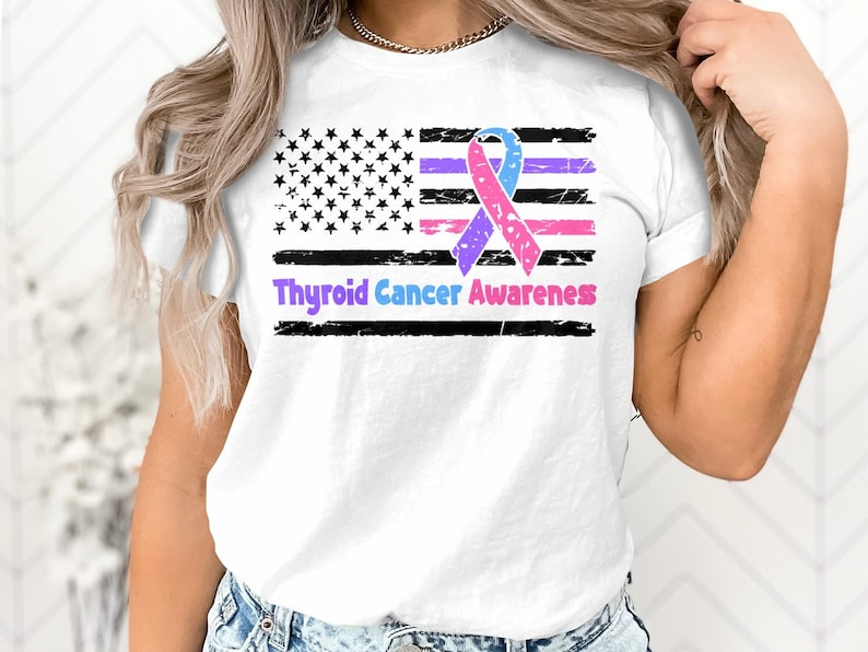 Thyroid Cancer Awareness Svg Png, Thyroid Cancer Awareness Svg, Thyroid ...