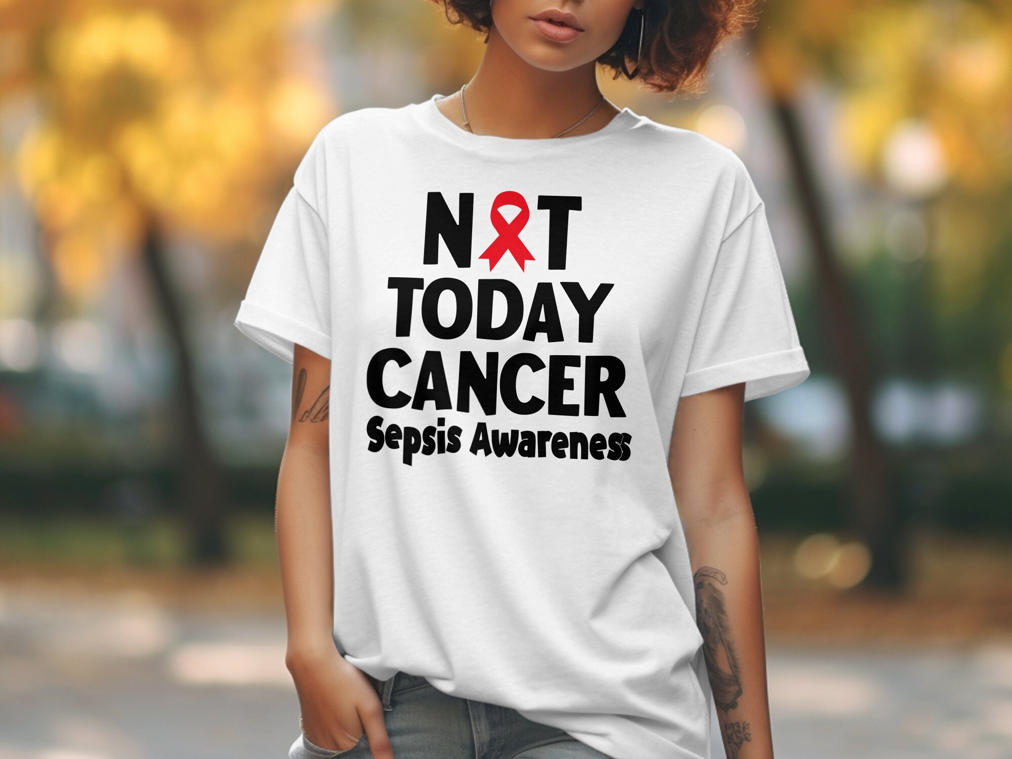 Sepsis Awareness Svg Png Not Today Cancer Svg Bloodstream - Etsy
