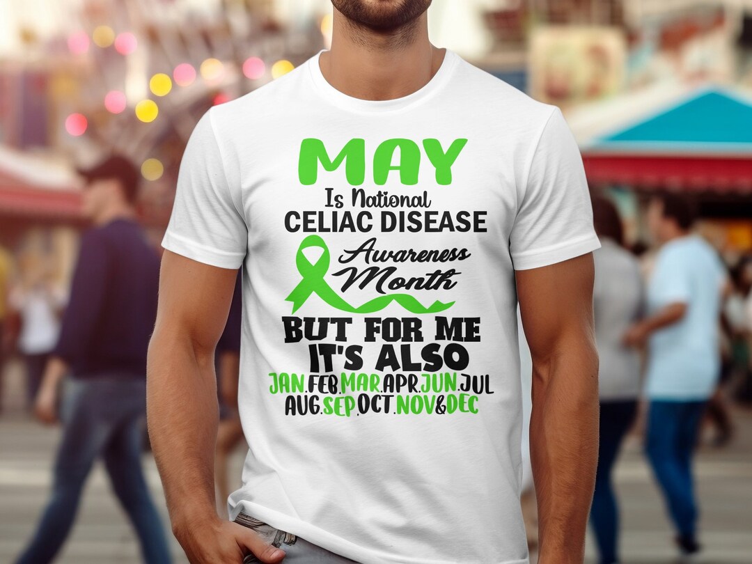 Gluten Free Svg, Celiac Disease Awareness Svg, May is National Celiac ...