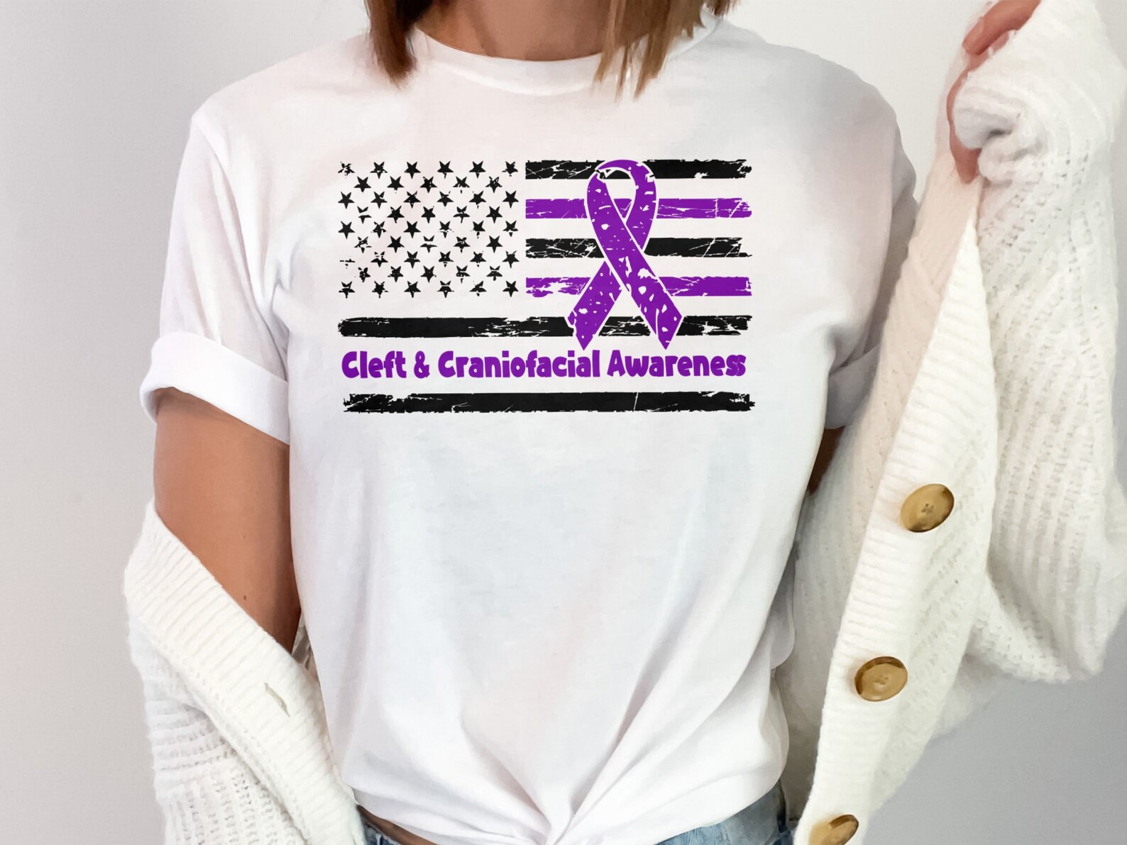 Cleft Craniofacial Awareness Svg Png, Flag Cleft & Craniofacial ...