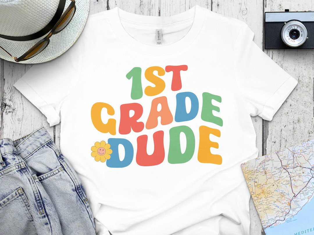 First Grade Dude Png Svg, Back to School Svg, 1st Day of School ...