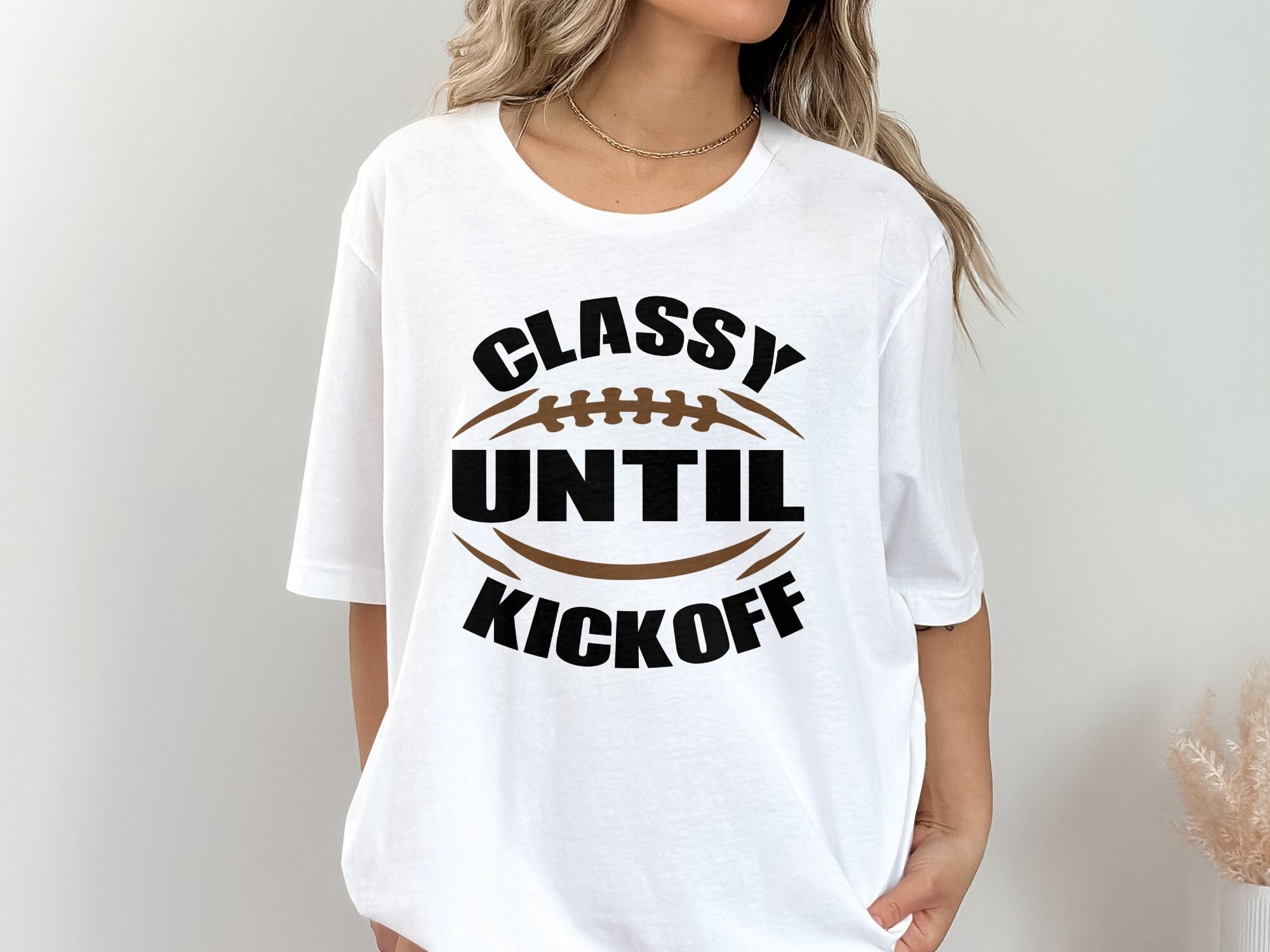 Classy Until Kickoff Png, Svg, Digital Cut File for Cricut, Instant ...