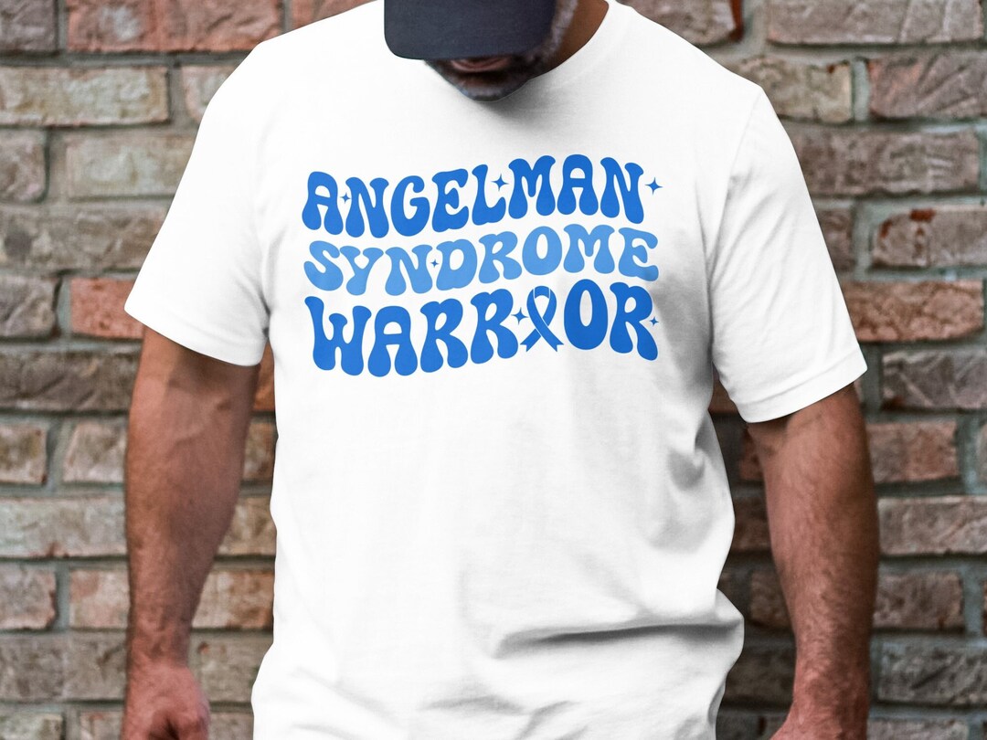 Angelman Syndrome Awareness Svg Png, Retro Angelman Syndrome Warrior Svg, Blue Ribbon Svg Cricut ...