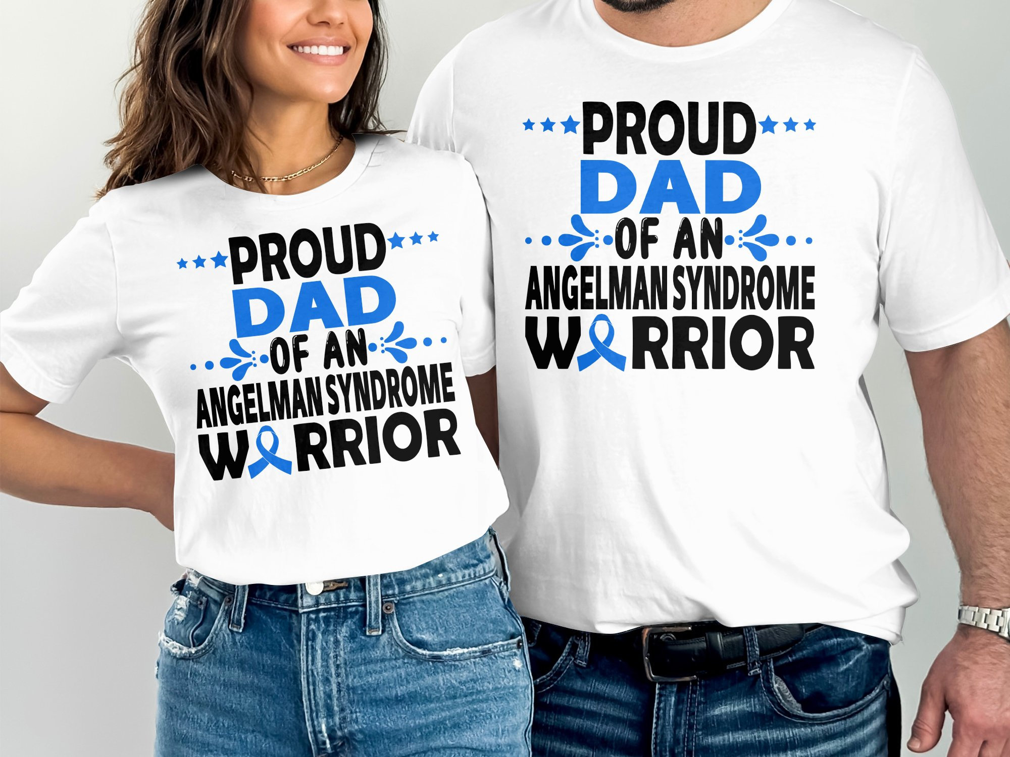 Angelman Syndrome Awareness Svg Png, Proud Dad of an Angelman Syndrome ...