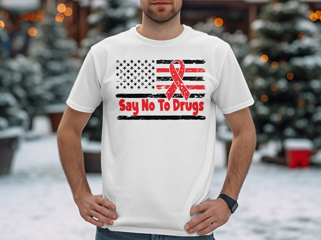 Red Ribbon Week Svg Png, Say No to Drugs Svg, Drug Free Svg, Red Ribbon ...