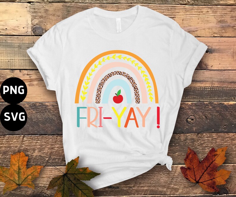 Fri-yay Teacher SVG PNG Back to School Svg Teacher - Etsy