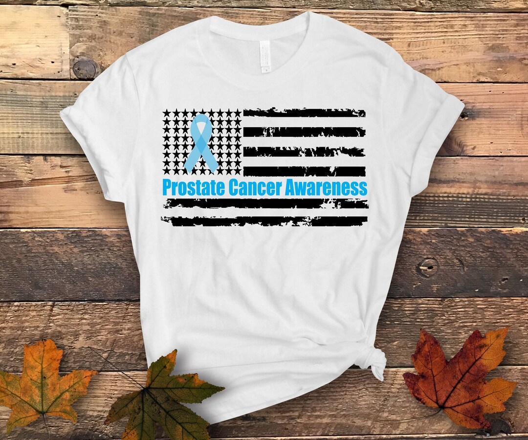 Prostate Cancer Awareness Svg Png, Prostate Ribbon Svg, Light Blue ...