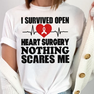 Open Heart Surgery Survivor Svg Png, I Survived Open Heart Surgery ...