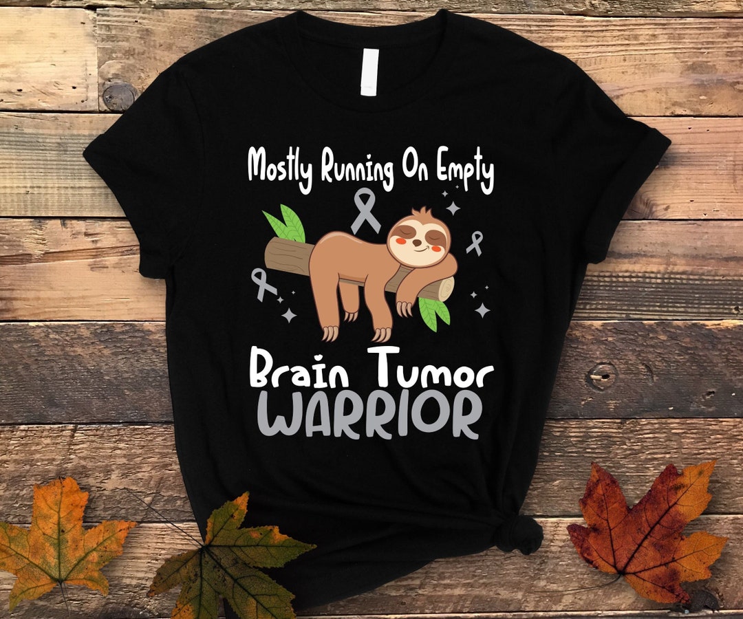 Brain Cancer Awareness Png ,mostly Running on Empty Brain Tumor Warrior ...