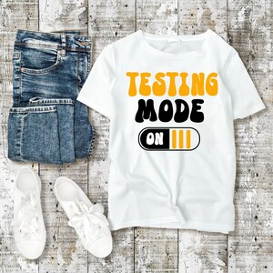 Test Day Svg Png, Testing Mode on Svg, Testing Day Svg, Retro Testing ...