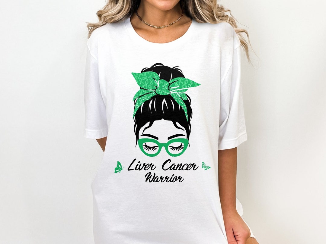 Liver Cancer Awareness Svg Png, Liver Cancer Warrior Svg, Emerald Green ...