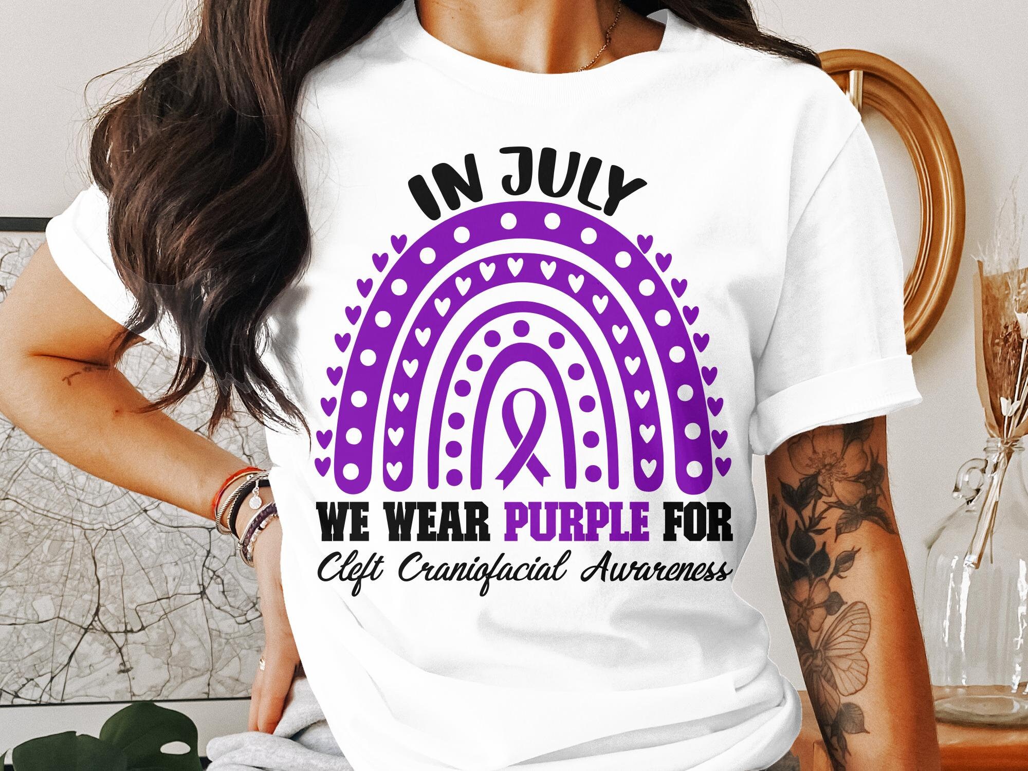 Cleft Craniofacial Awareness Svg Png, in June We Wear Teal for Svg ...