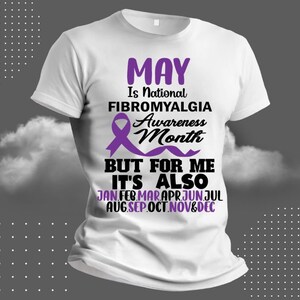 Fibromyalgia Awareness Svg Png, May is National Fibromyalgia Awareness ...