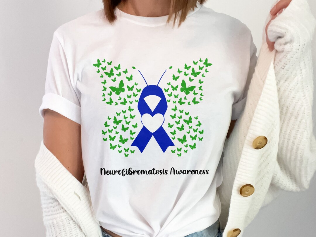 Neurofibromatosis Awareness Svg Png, Butterfly Neurofibromatosis ...