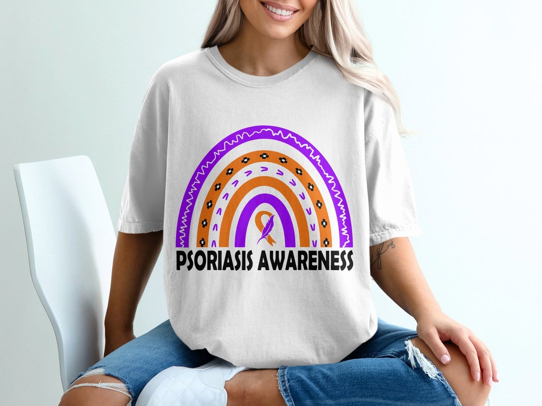 Psoriasis Awareness Rainbow Png, Psoriasis Awareness Svg Png, Psoriasis ...