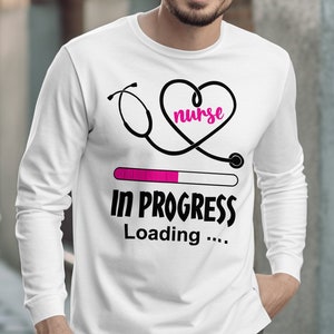 Nurse in Progress Loading Svg Png, Cricut Sublimation Design - Etsy