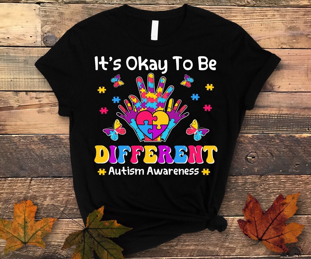 Autism Awareness Png Svg, It's Ok to Be Different Png, Autism Kids Png ...