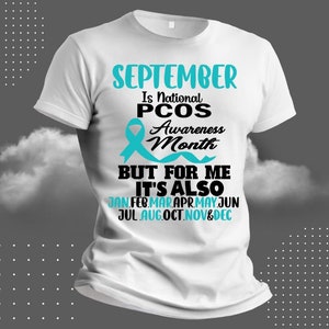 PCOS Awareness Svg Png, September is National PCOS Awareness Month Svg ...