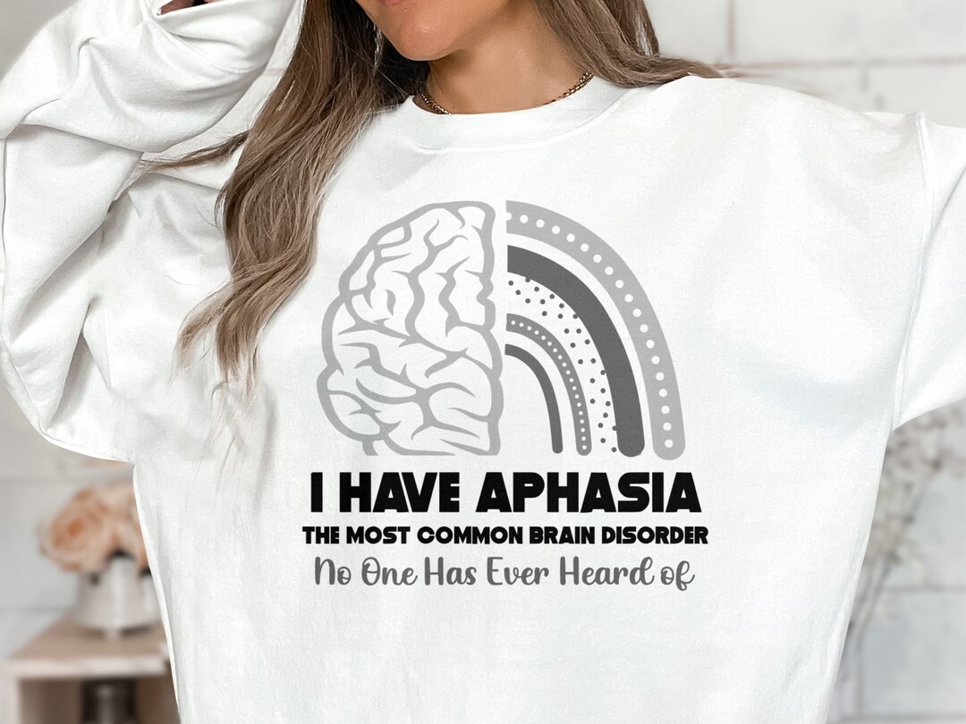 Aphasia Awareness Svg Png, I Have Aphasia the Most Common Brain ...