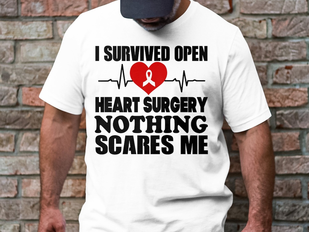 Open Heart Surgery Survivor Svg Png, I Survived Open Heart Surgery ...