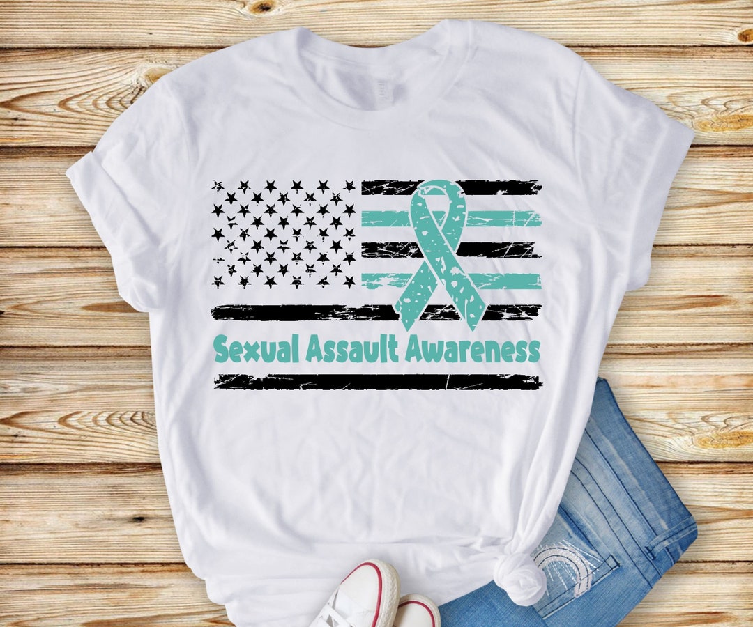 Sexual Assault Awareness Svg Png, I Wear Teal for Sexual Assault ...