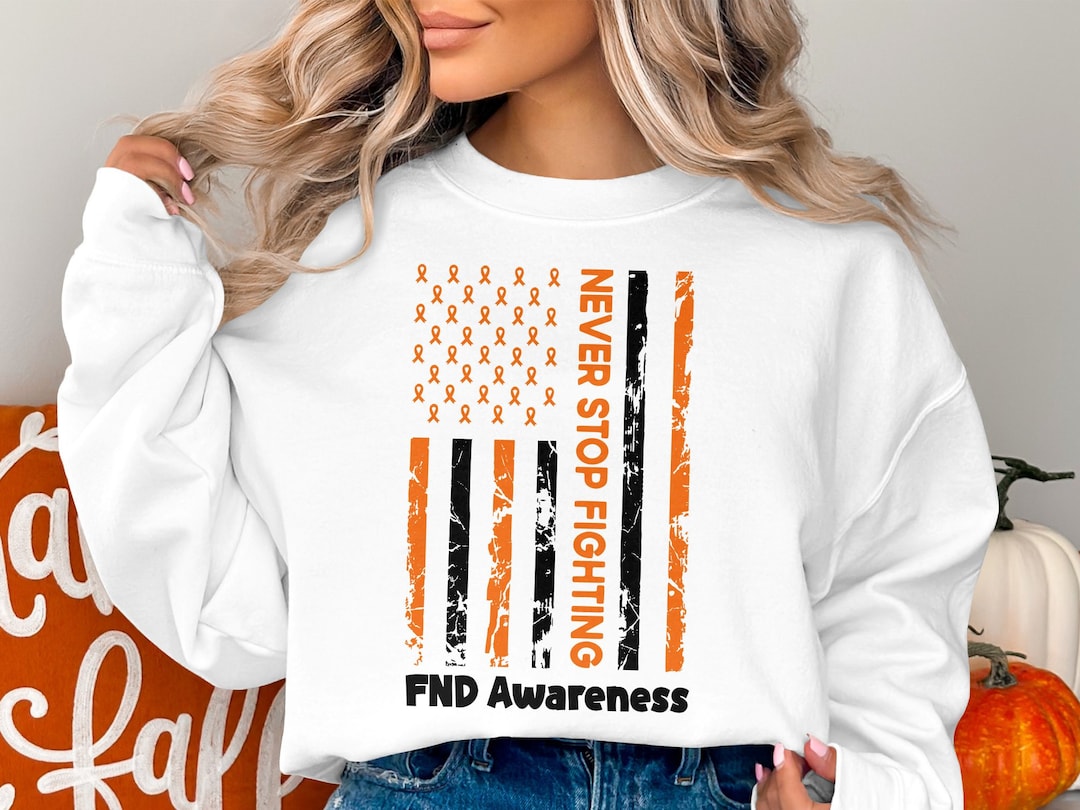 Never Stop Fighting Svg, FND Awareness Svg Png, Functional Neurological ...