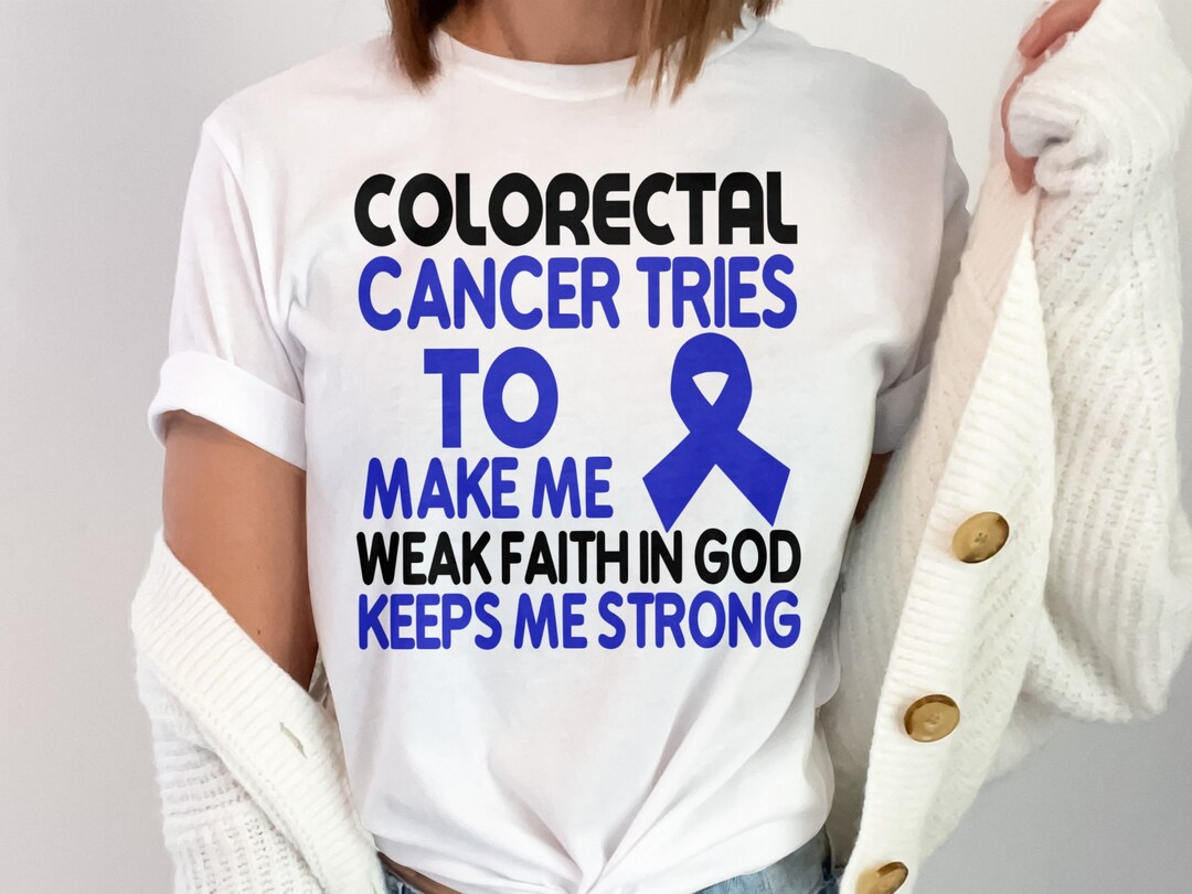 Colorectal Cancer Svg, Colorectal Cancer Awareness Svg Png, Blue Ribbon ...