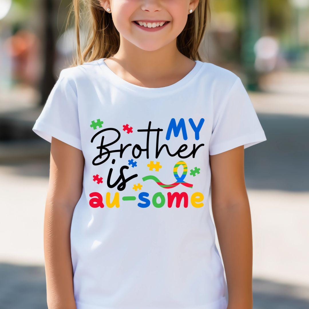 My Brother is Au-some Png, Autism Awareness Svg Png, Autism Month Svg ...