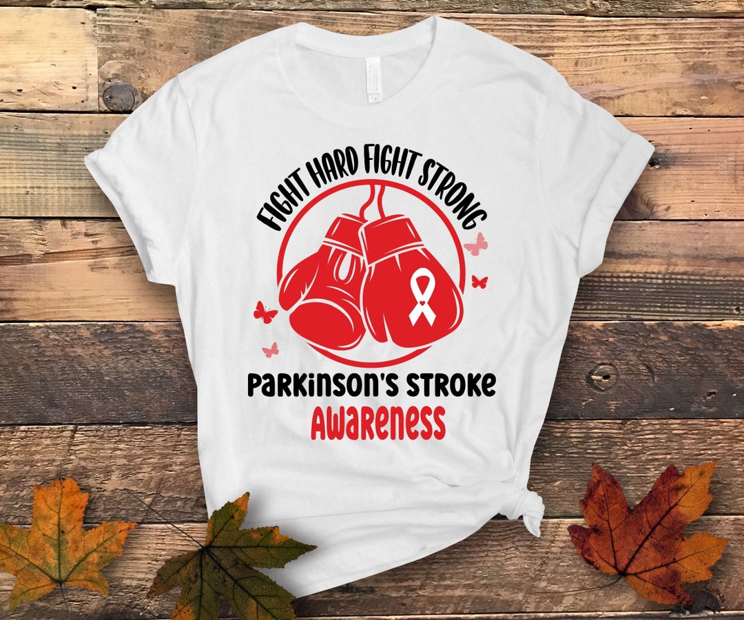 Stroke Awareness Svg Png, Fight Hard Fight Strong Stroke Awareness Svg ...