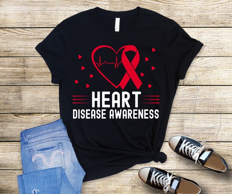 Heart Disease Awareness Svg Png , Heart Health Awareness Svg, Heart ...