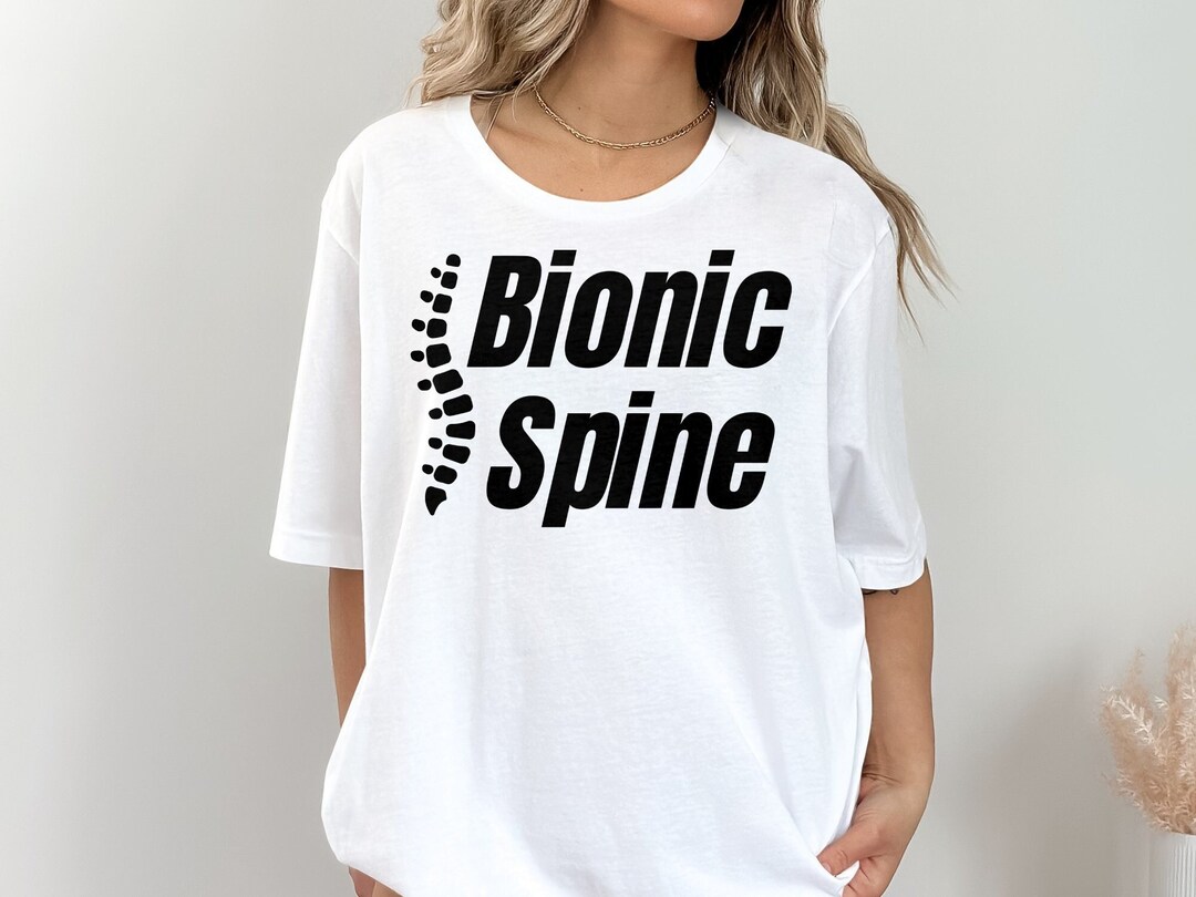 Bionic Spine Svg Png, Bionic Spine Svg, Spinal Fusion Png, Funny Back ...